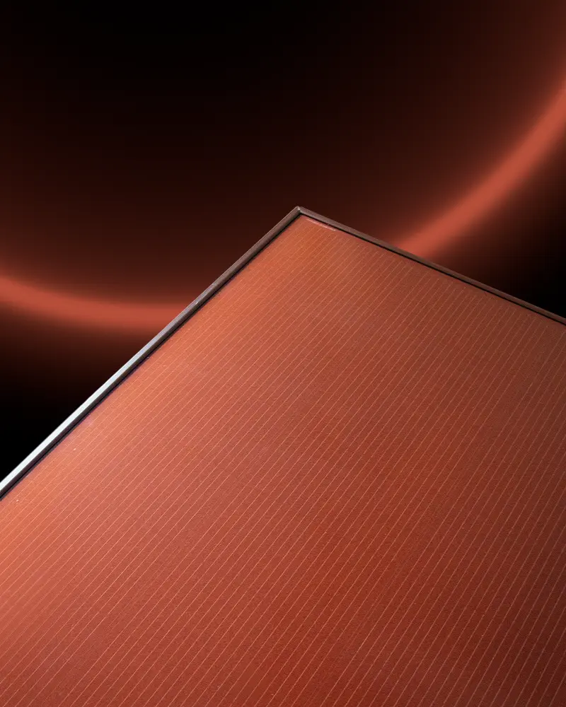 Farbiges PV-Modul | S4 Chroma Orange | 400 W | Solar Fabrik